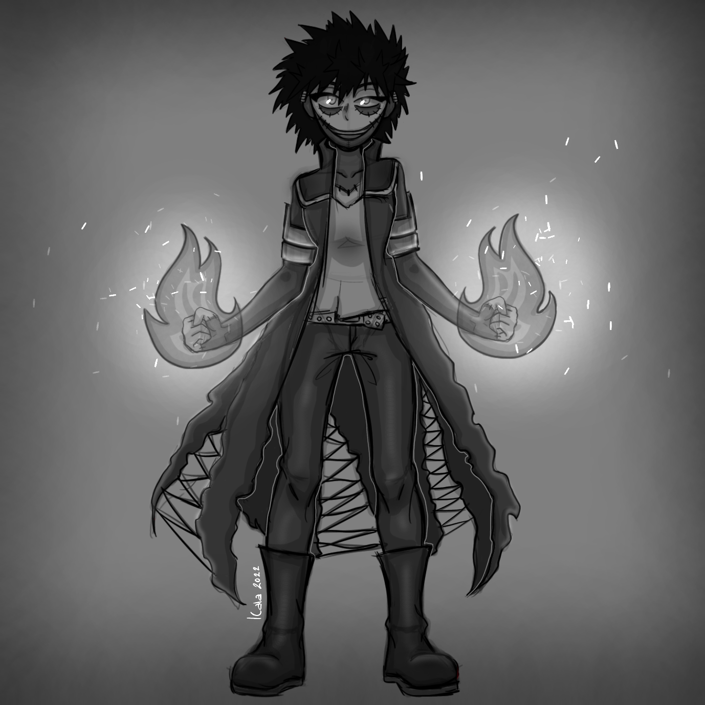 Another Genderbend - Dabi - ibisPaint