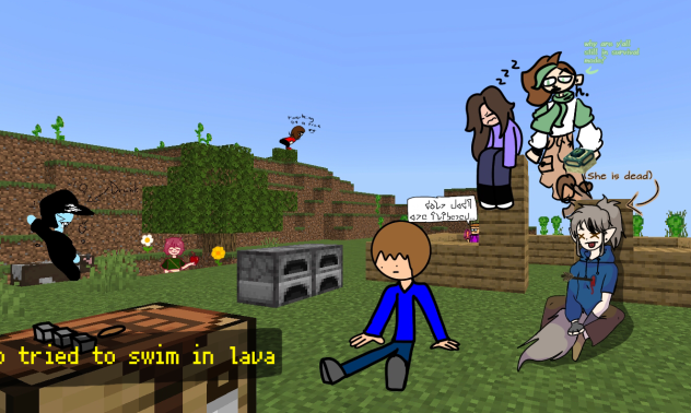 Minecraft Collab - ibisPaint