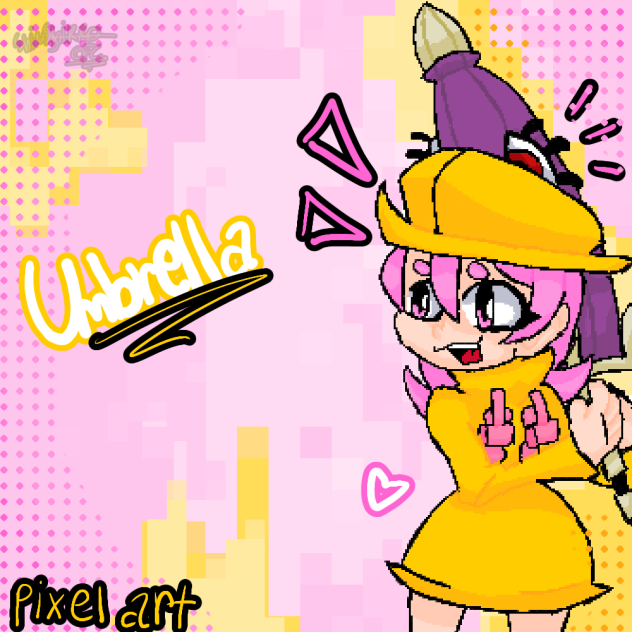 Pixel Art• Umbrella - ibisPaint