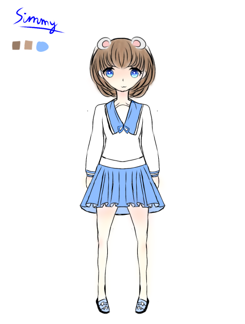 tranh tặng chị simmy - ibisPaint