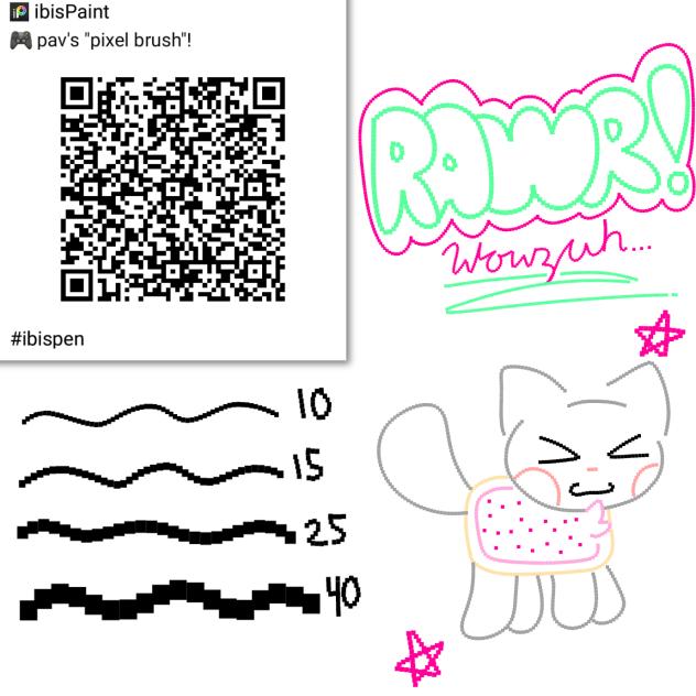 pixel brush - ibisPaint