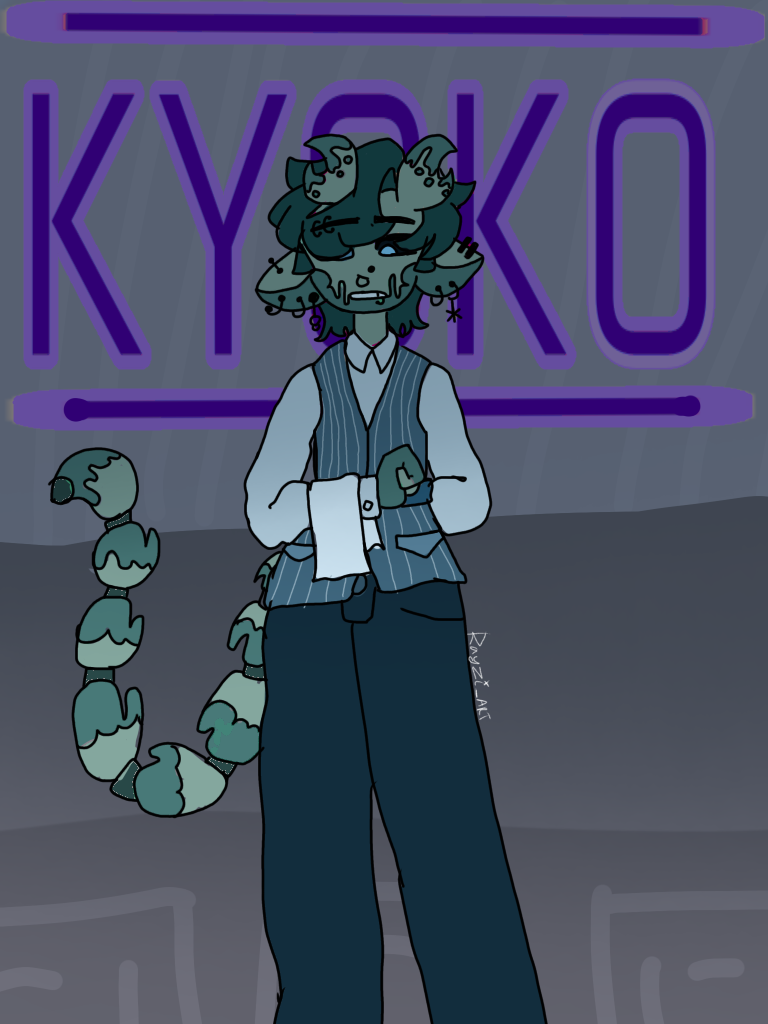 Kyoko, my Alien butler - ibisPaint