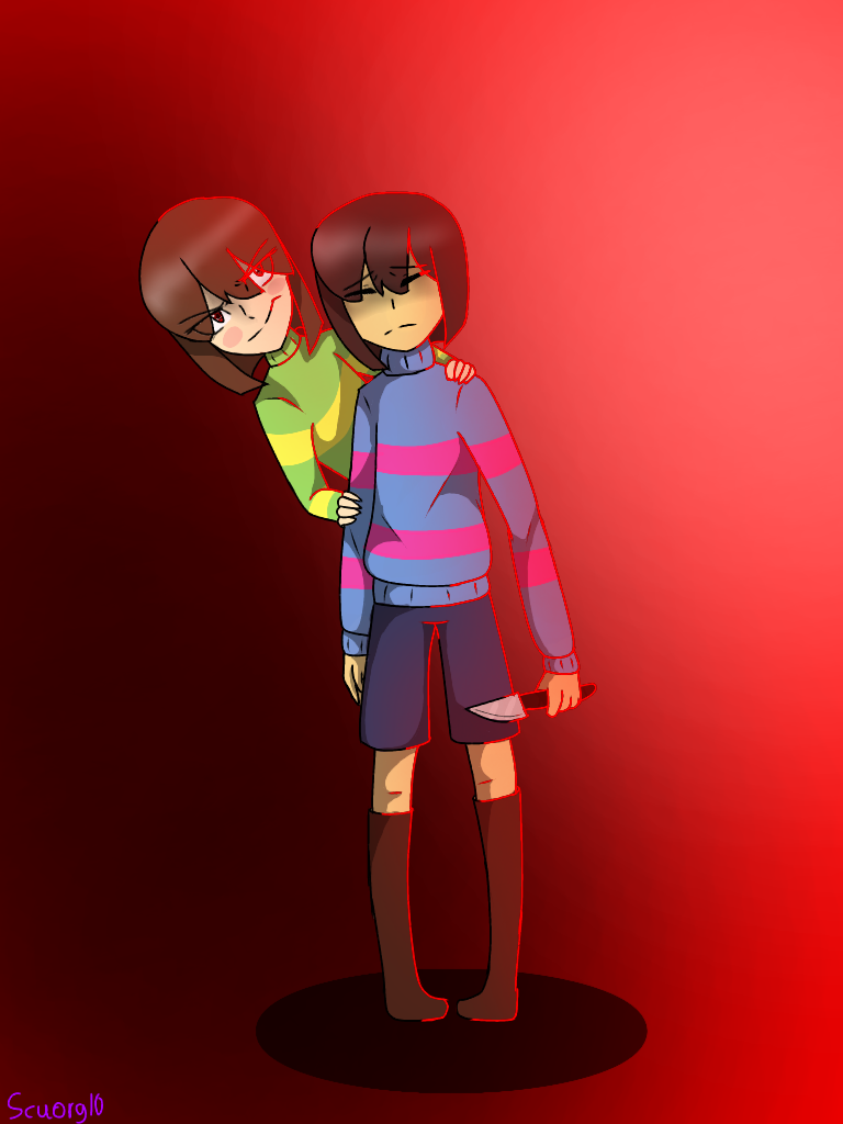 Two side's (UNDERTALE ) - ibisPaint
