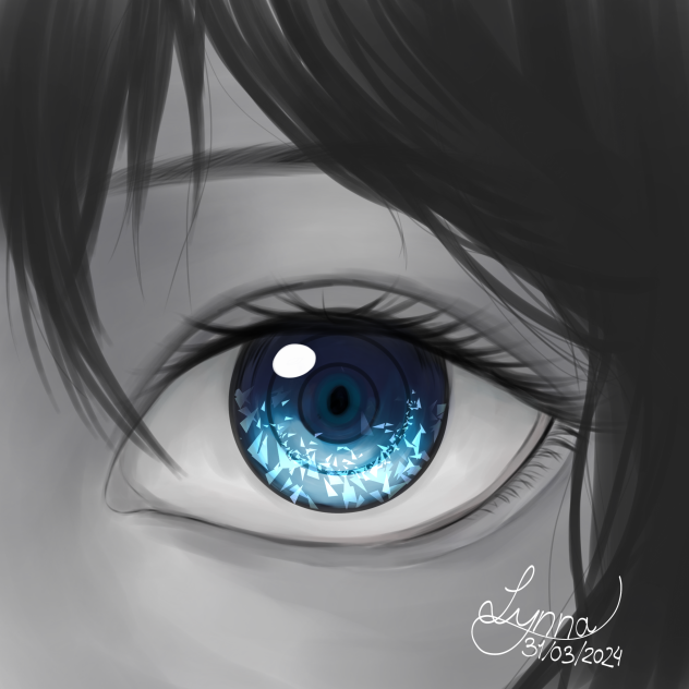 Shiny eye - ibisPaint