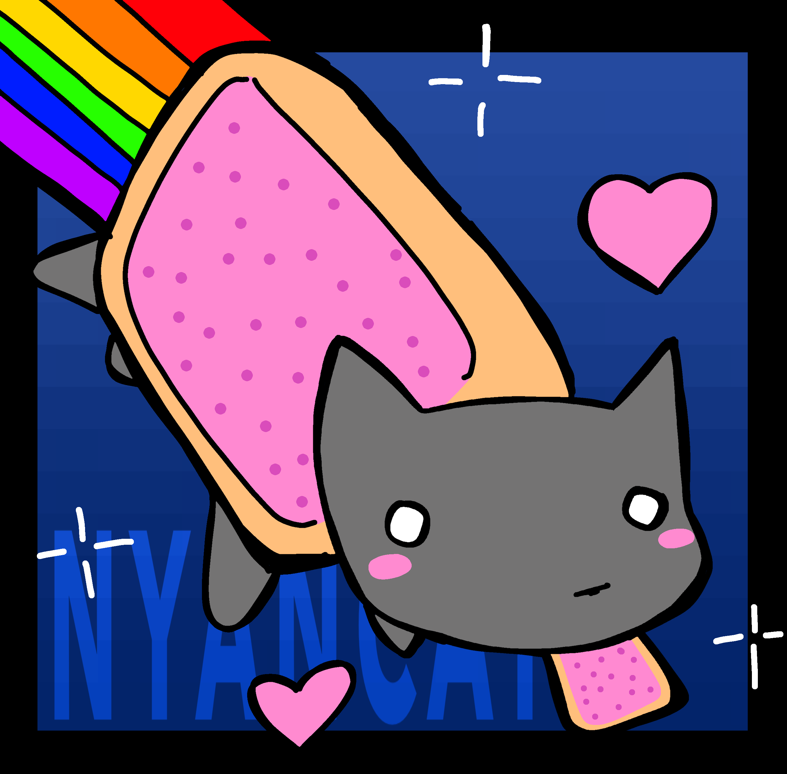 Nyan cat 😛😛 - ibisPaint