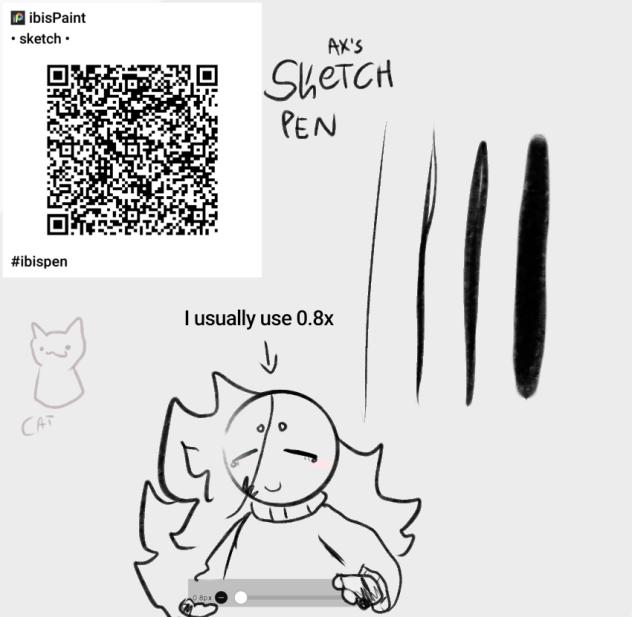 sketch brush!! - ibisPaint