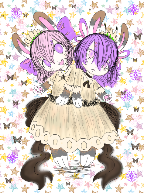 twos-bunny ver - ibisPaint