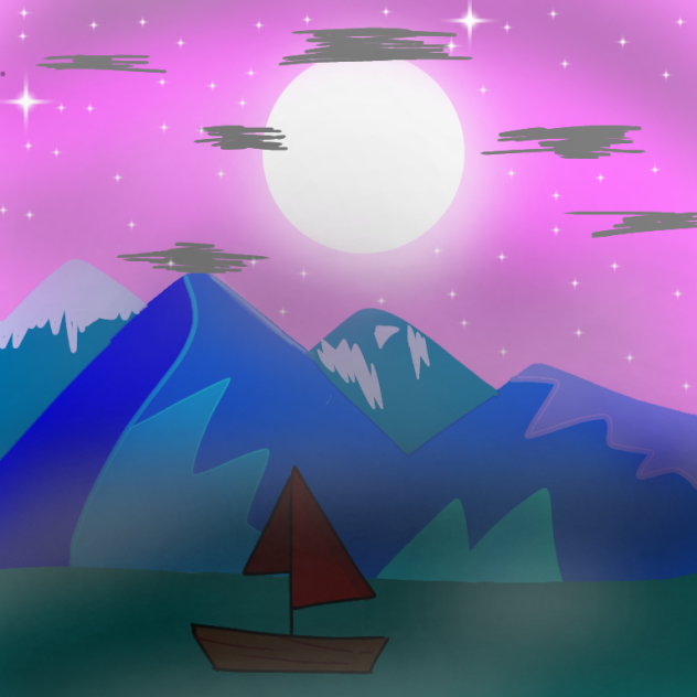 mountain - ibisPaint