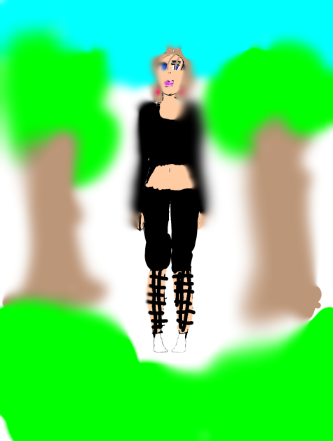 one girl - ibisPaint