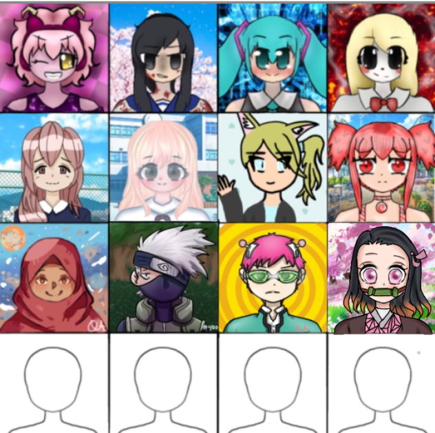 characters Collab (⁠^⁠^⁠) - ibisPaint