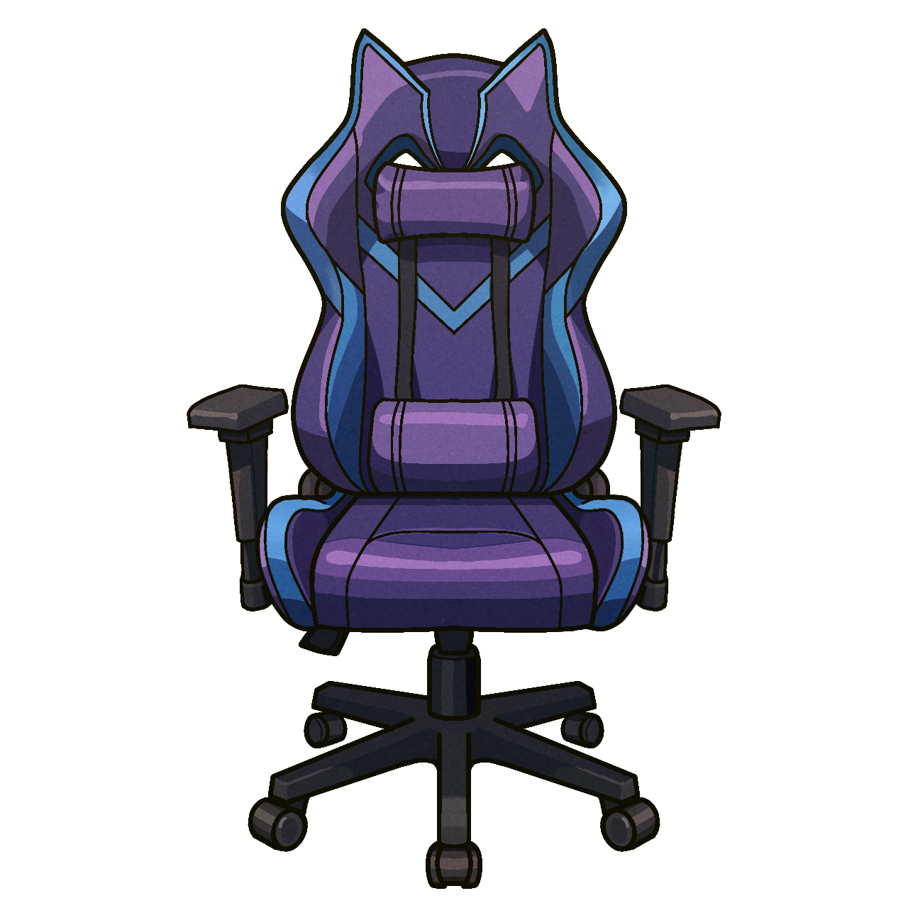 Gaming chair - ibisPaint