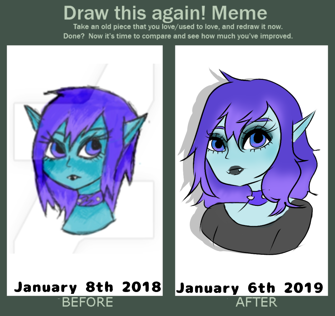 Draw this again! meme - ibisPaint