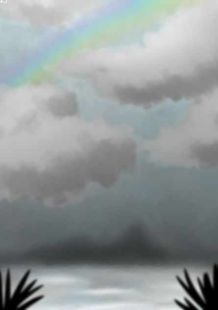 Somewhere in the sky my dear Niko... - ibisPaint