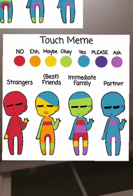I did the 'touch meme' ! - ibisPaint
