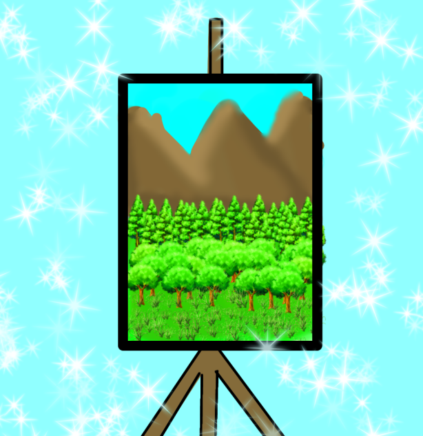 Canvas painting - ibisPaint