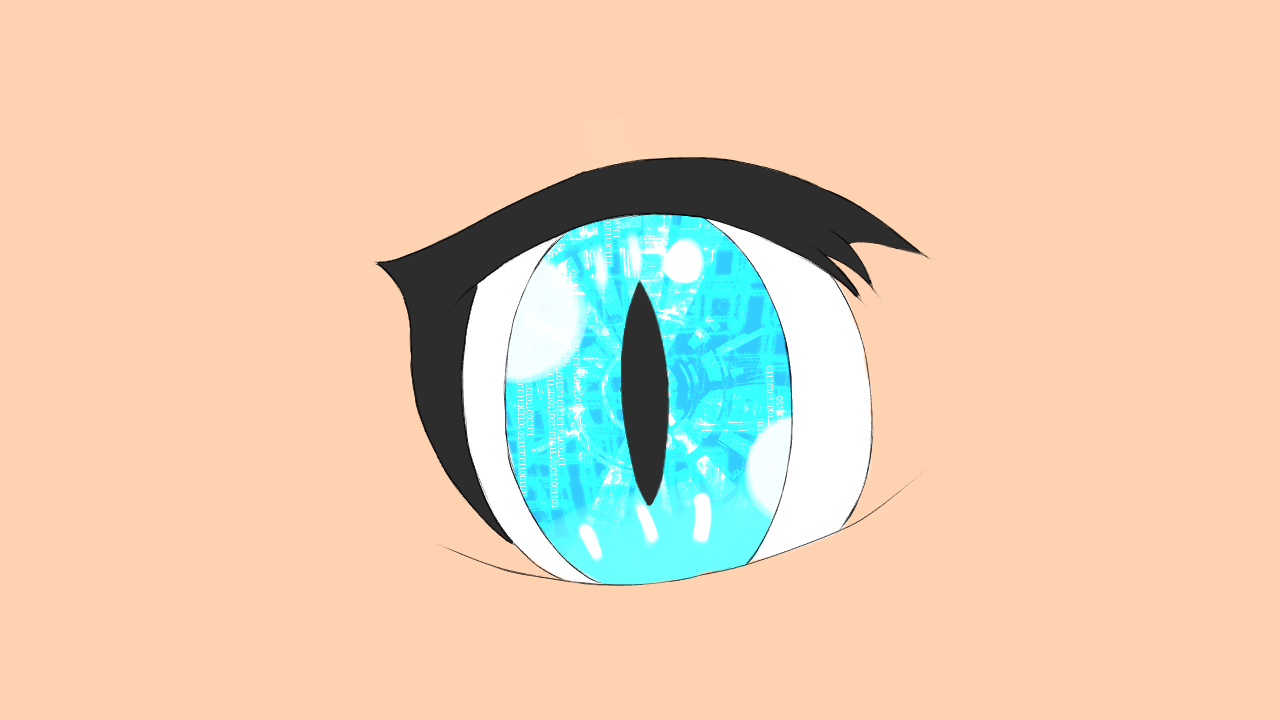 ojo dragon XD - ibisPaint