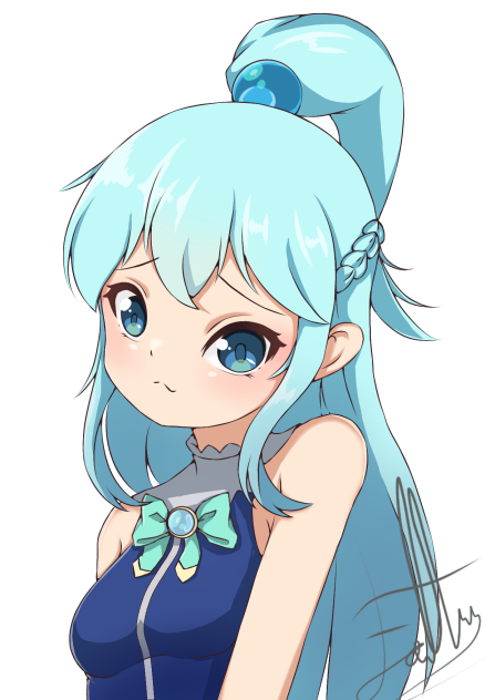 Aqua Konosuba - ibisPaint