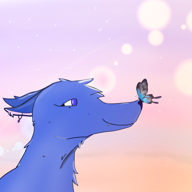 Koko and the butterfly - ibisPaint