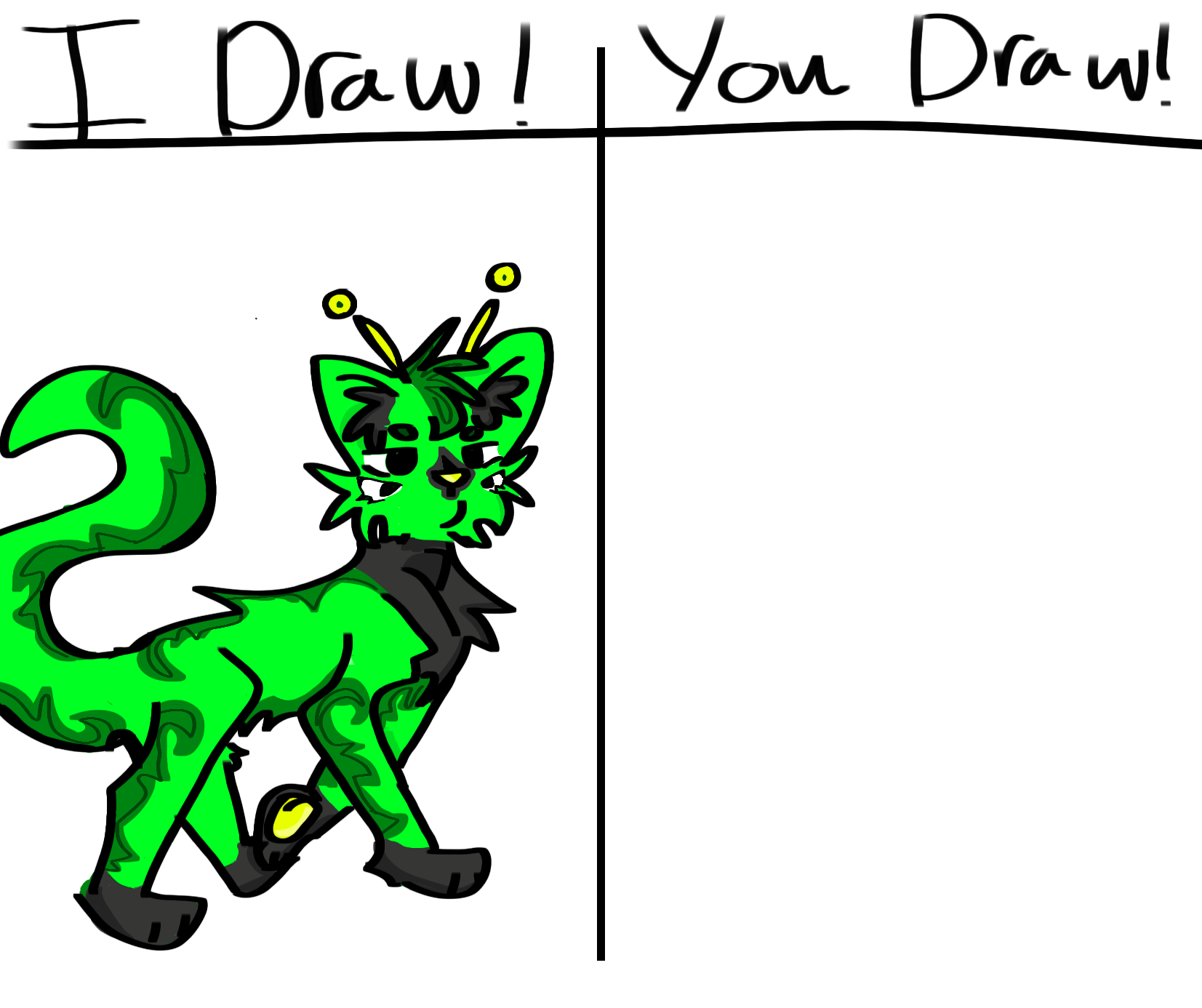 kewl alian guy collab - ibisPaint