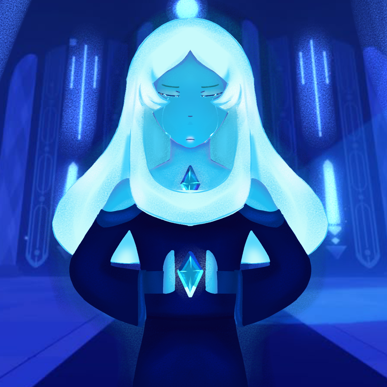 blue dimond - ibisPaint