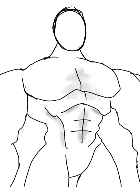 um uh buff Slenderman - ibisPaint