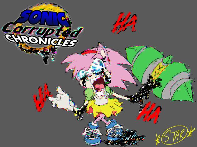 Corrupted Rosy the Rascal - ibisPaint