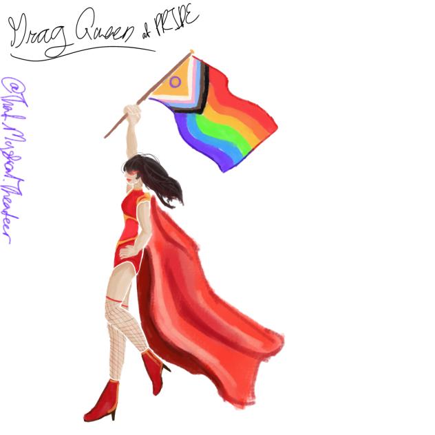 Santa Rosa Pride Parade Art - ibisPaint