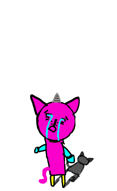 unikitty crying - ibisPaint