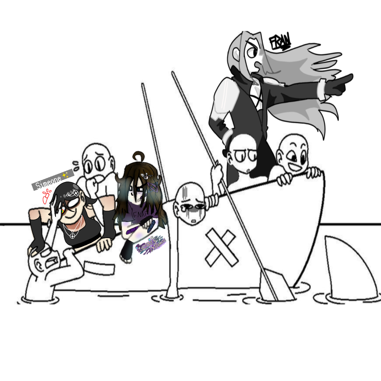 Boat collab - ibisPaint