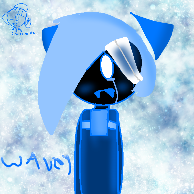 Wavey (Jsab oc) (speedpaint) - ibisPaint