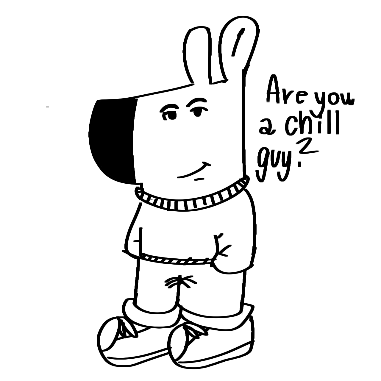 Chill guy - ibisPaint