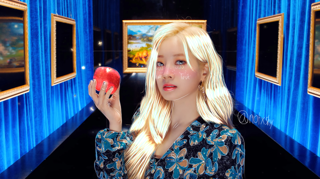 Twice Dahyun Fake and True MV Edit - ibisPaint