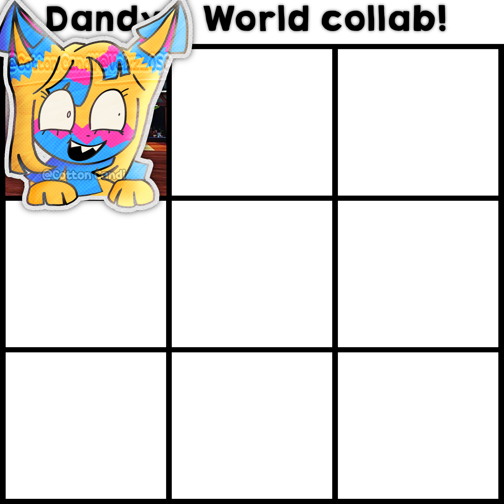 Dandy's world collab or whatever - ibisPaint