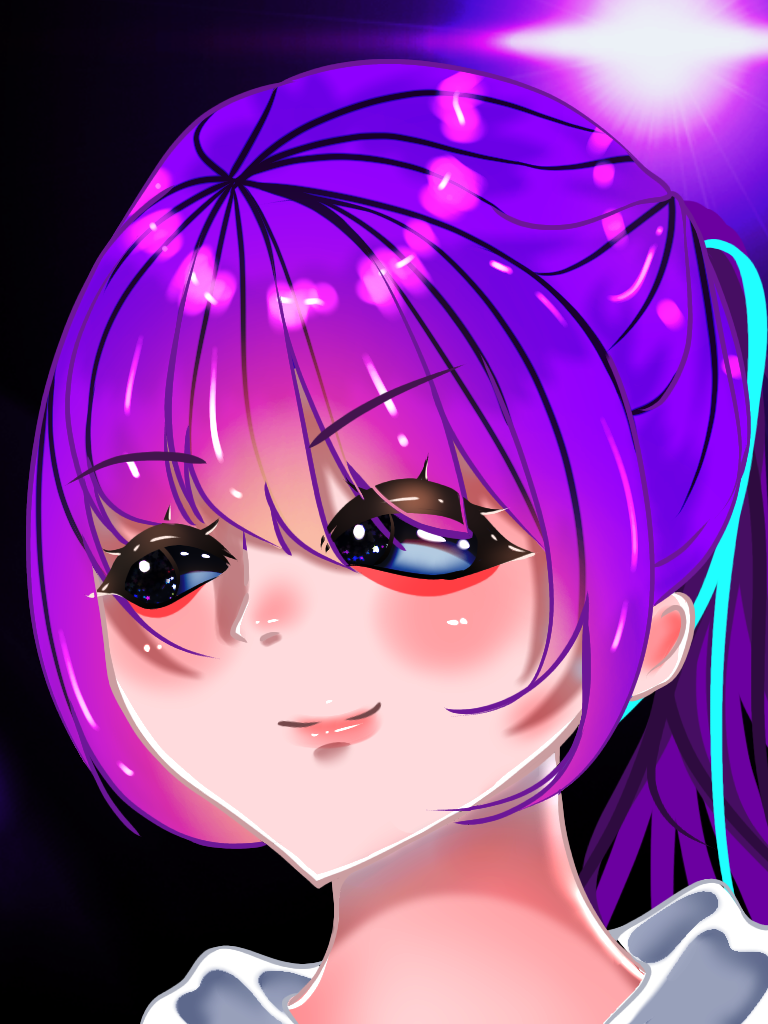 turn into puple - ibisPaint