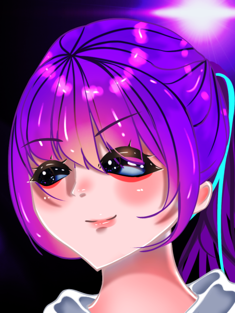 turn into puple - ibisPaint
