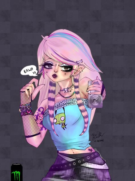 Scene Queen 🖤 - ibisPaint