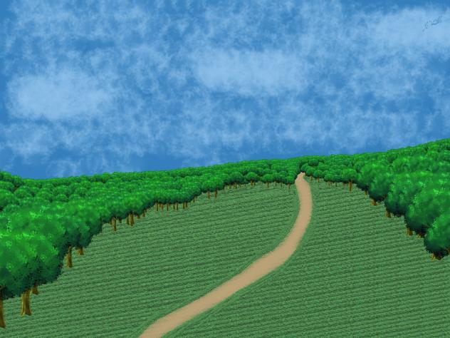 Prairie Path - ibisPaint