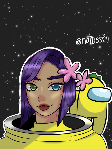 Among us fanart - ibisPaint