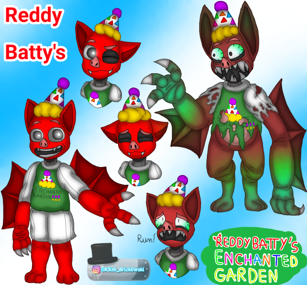 Reddy Batty - Reddy Batty's Enchanted G. - ibisPaint