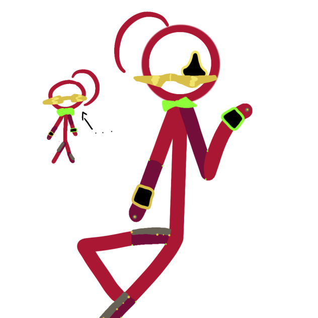 hollow the stickman - ibisPaint