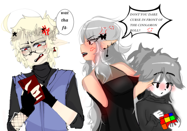 collab with @Ashley_wolfiexx - ibisPaint