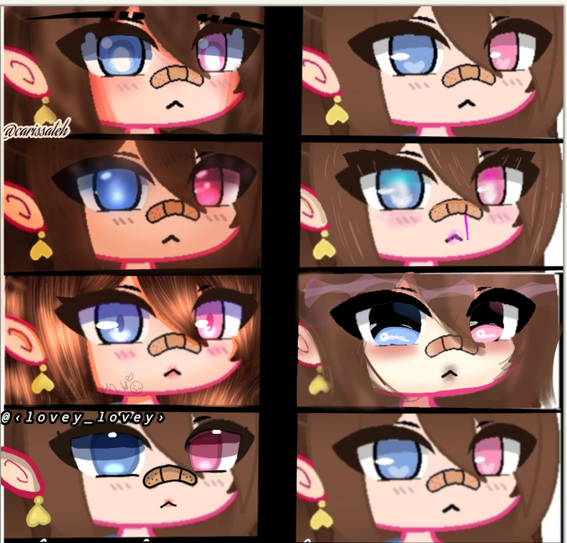 Eye Edit Collab - ibisPaint