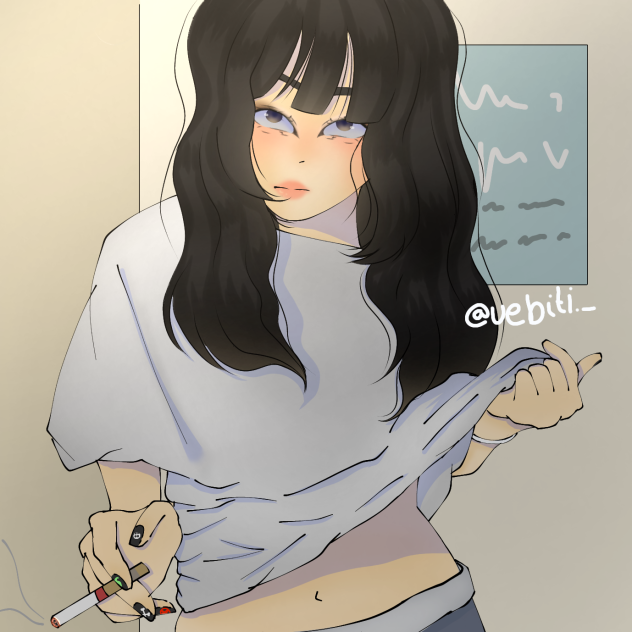 smoke is bad - ibisPaint