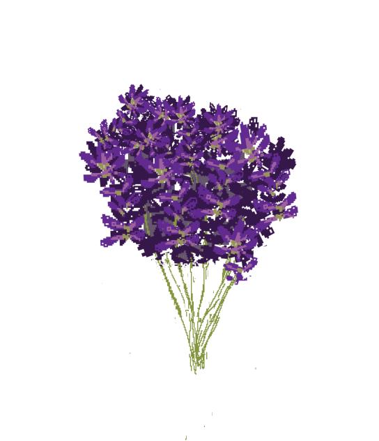 pixel flower 1 - ibisPaint