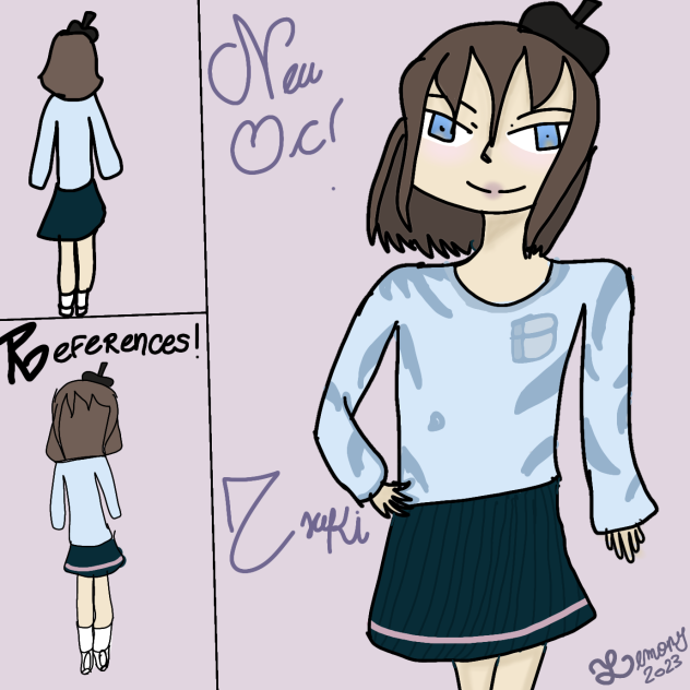 new oc! tsuki - ibisPaint