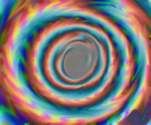 how 2 make a rainbow blended - ibisPaint