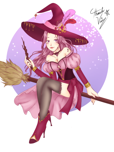 Witch 💜💕 - ibisPaint