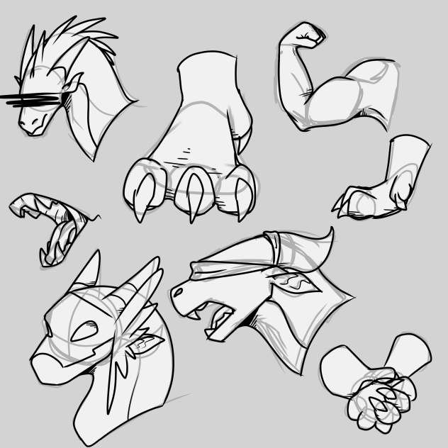 Some random sketches - ibisPaint