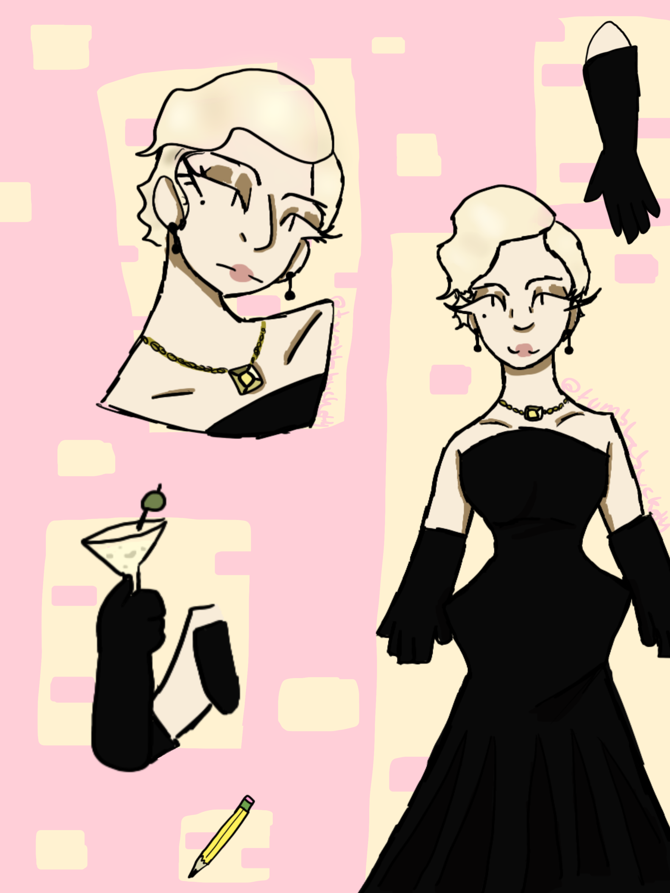 Lady doodles - ibisPaint