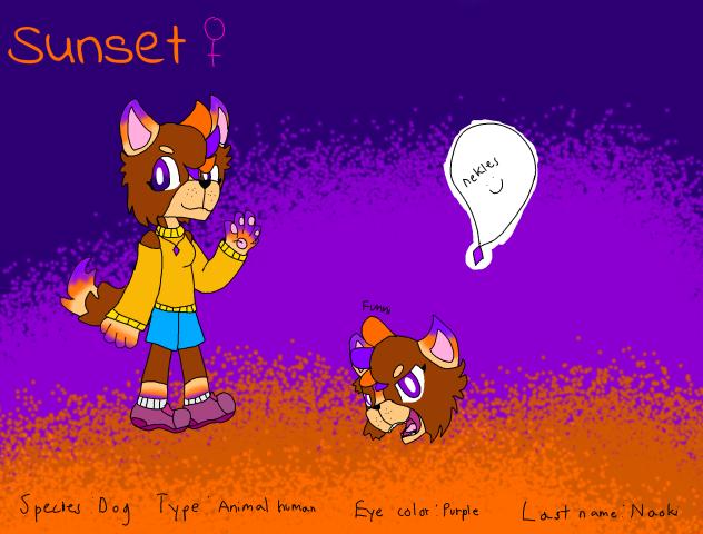 Sunset ref - ibisPaint